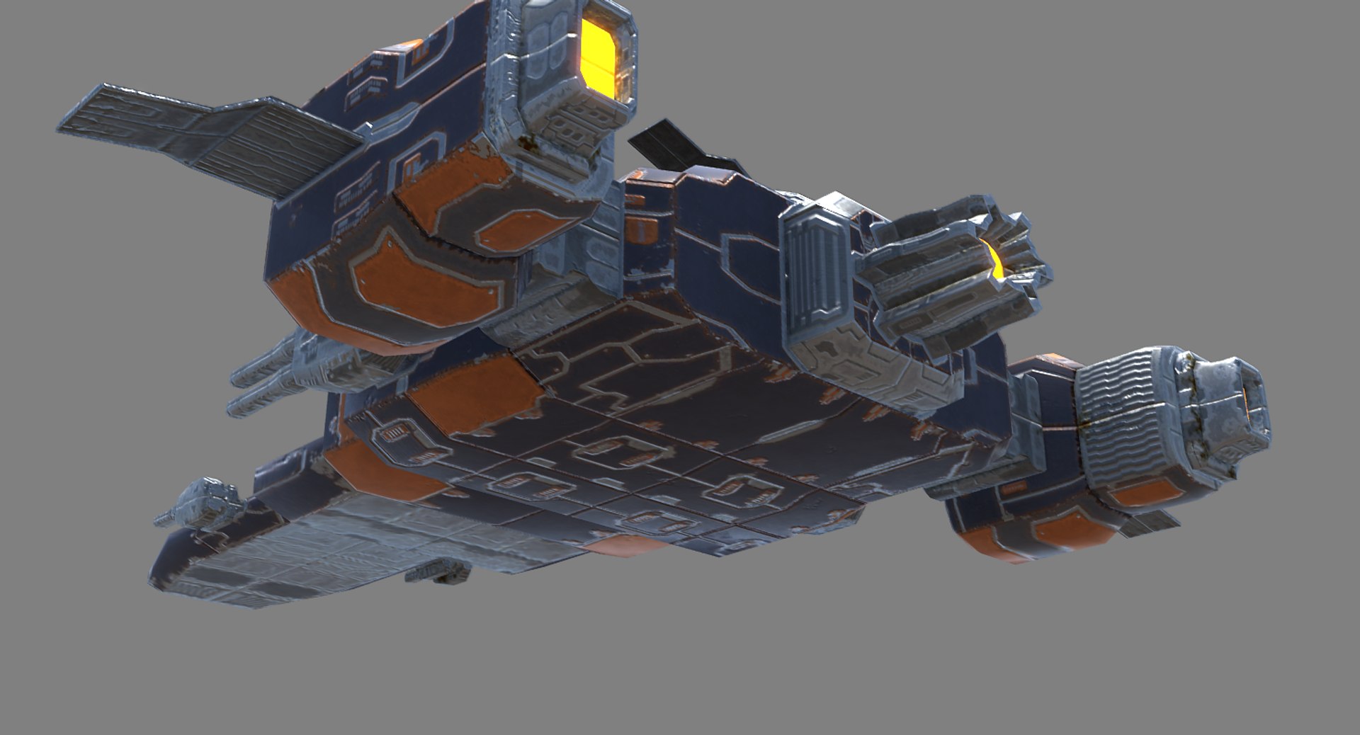 3D Heavy Fighter - TurboSquid 1431686
