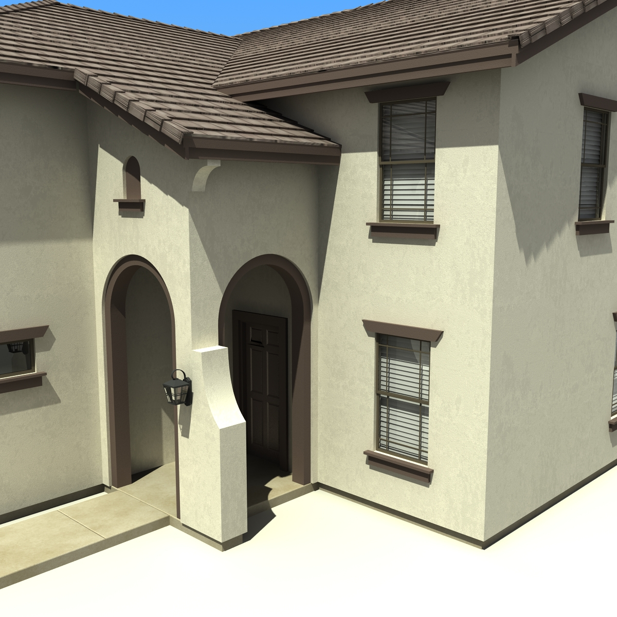 house set 4 3d 3ds