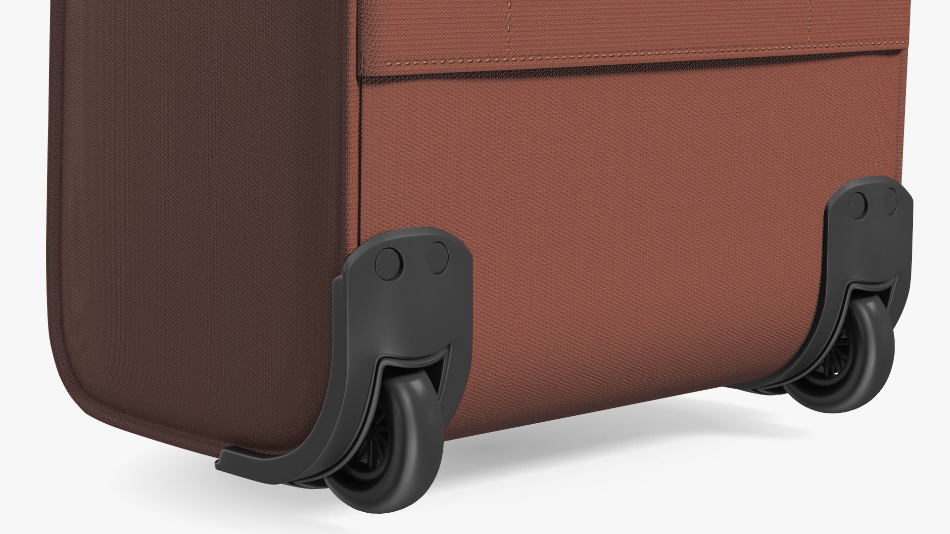 3D Brown Softshell Luggage Bag model - TurboSquid 2083597