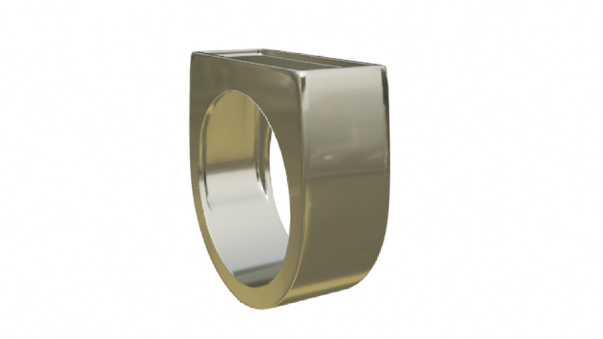 3D model LONG SQUARE RING - TurboSquid 1782903