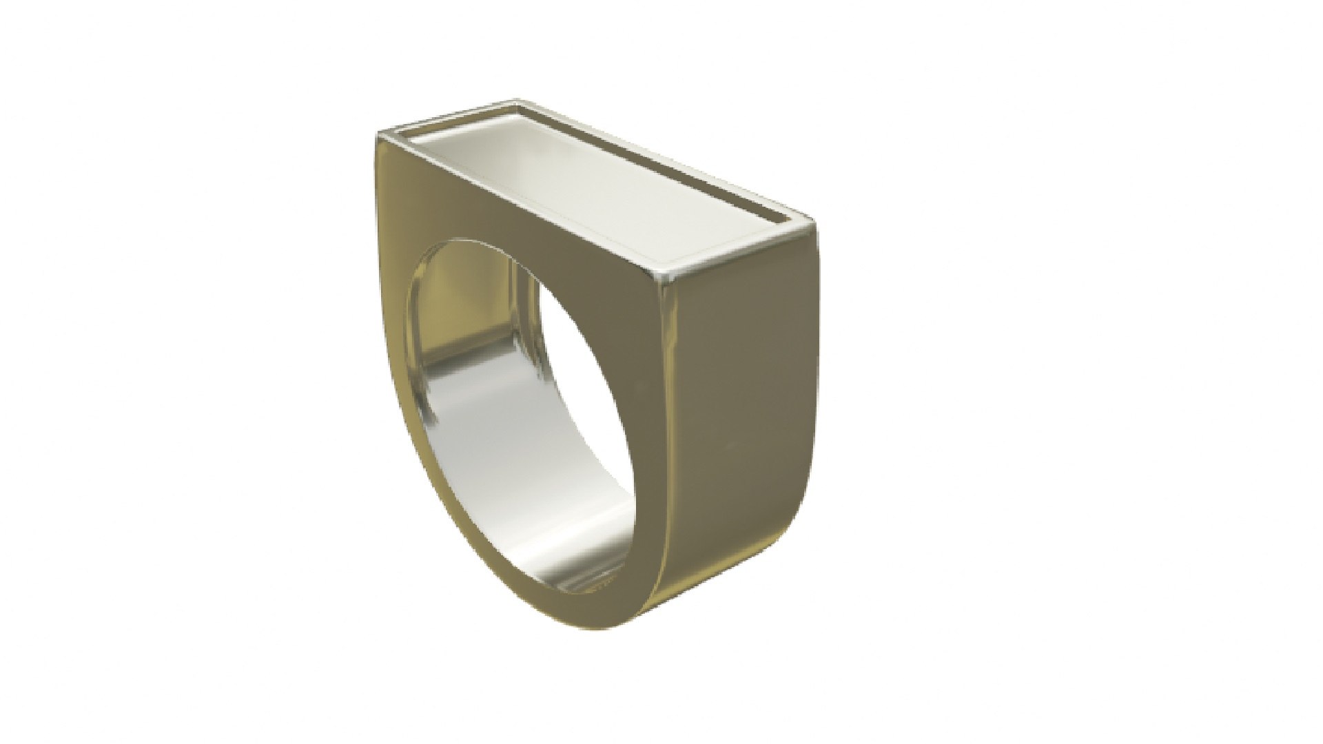 3D model LONG SQUARE RING - TurboSquid 1782903