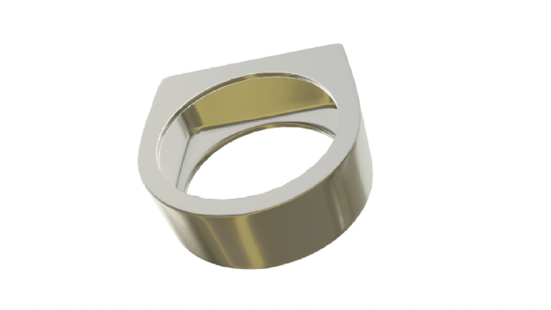 3D model LONG SQUARE RING - TurboSquid 1782903