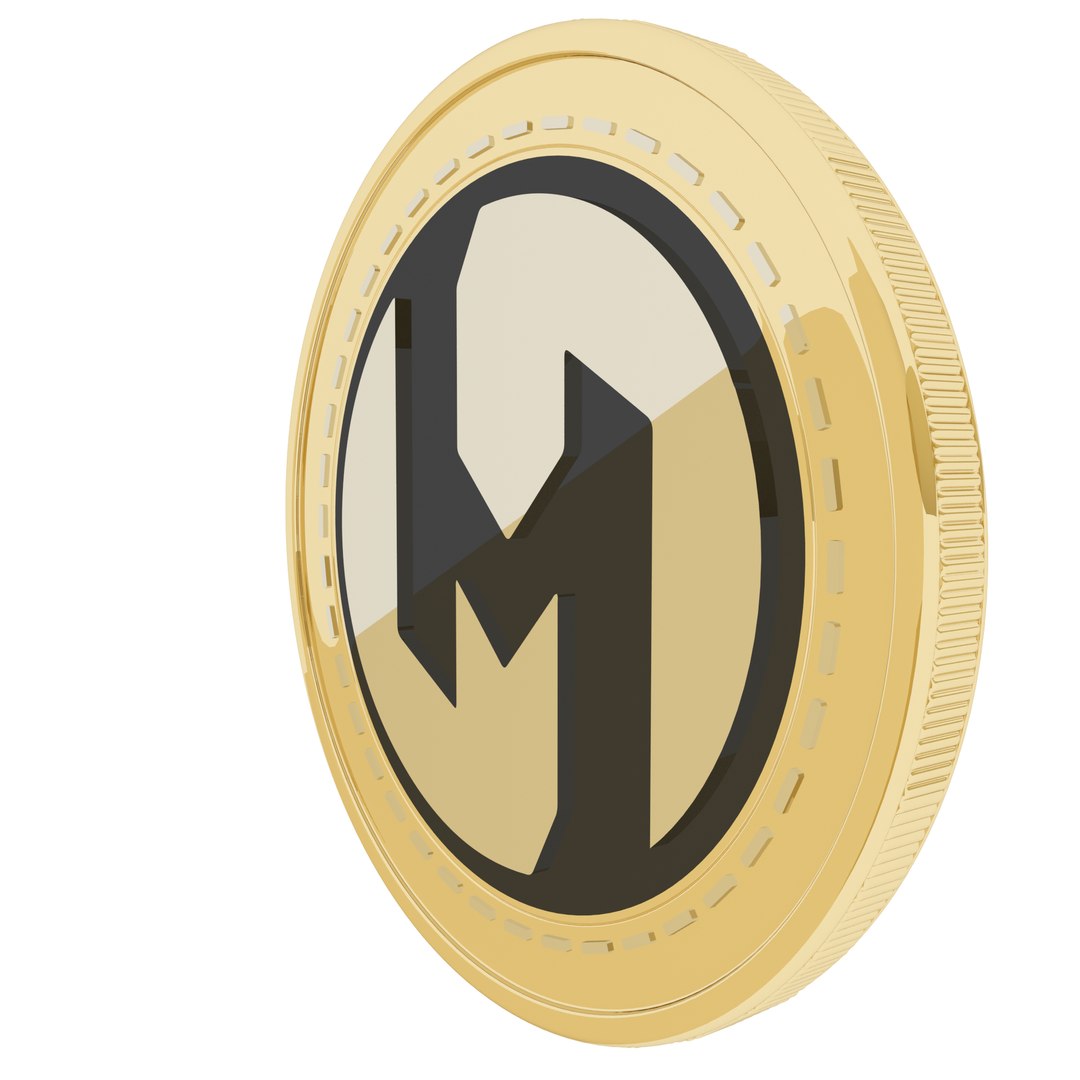 3D Model Hi Mutual Society Cryptocurrency Gold Coin - TurboSquid 1856758