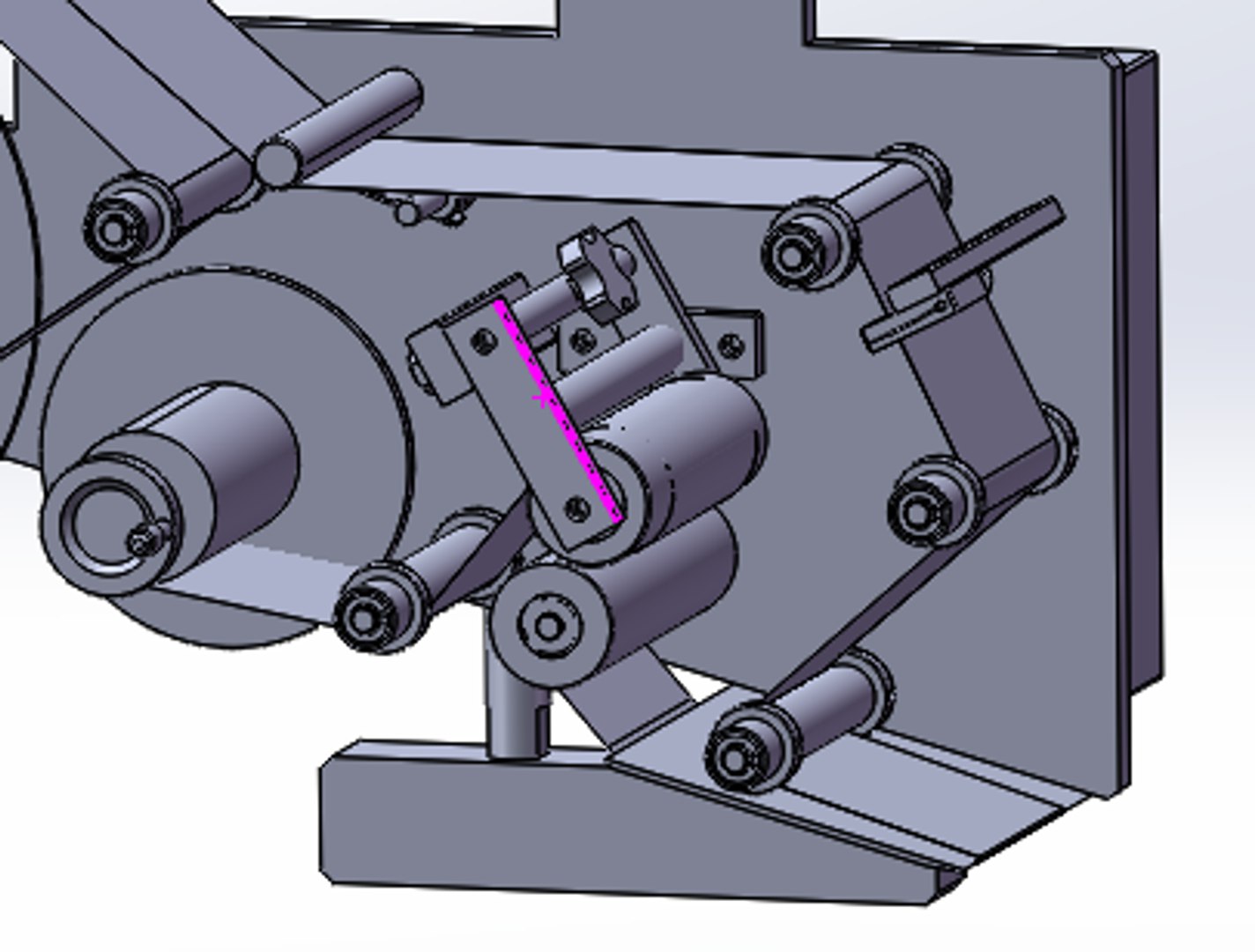 Assembly Line Labeling Machine 3D Model - TurboSquid 1228956