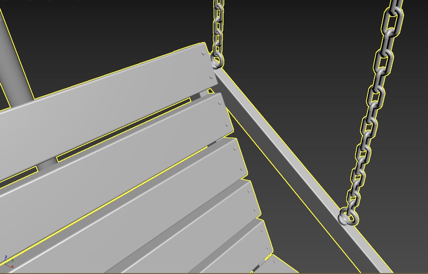 Swing 3D Model - TurboSquid 2083080