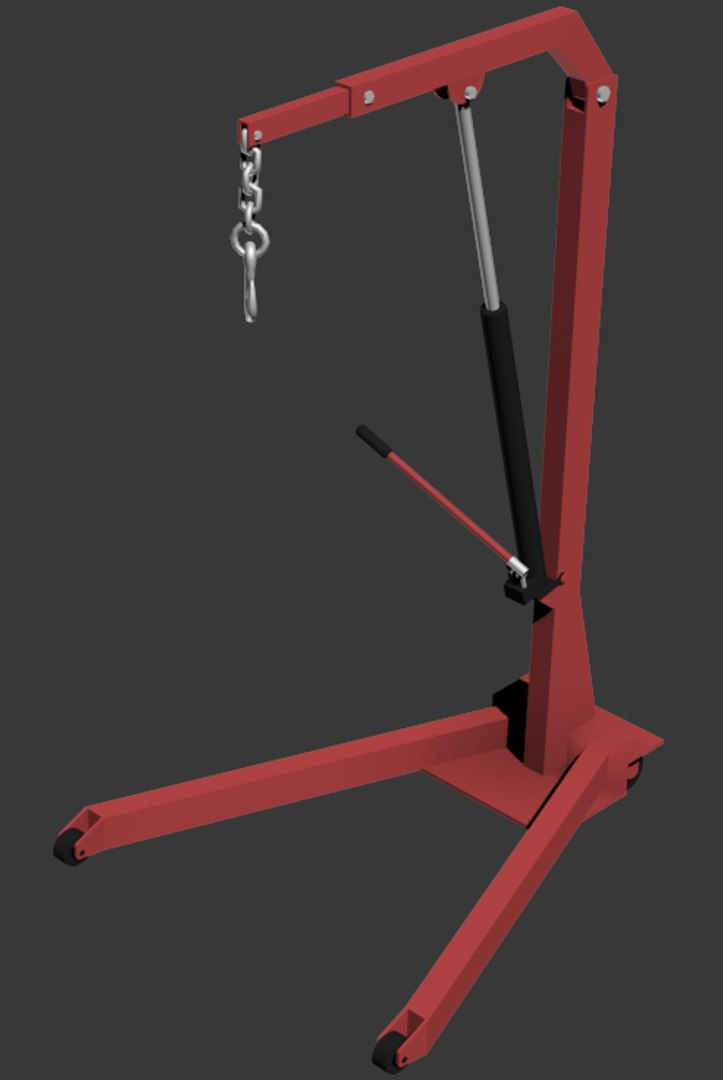 3ds max engine lifter
