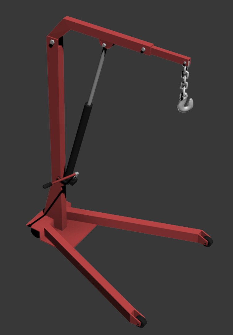 3ds max engine lifter