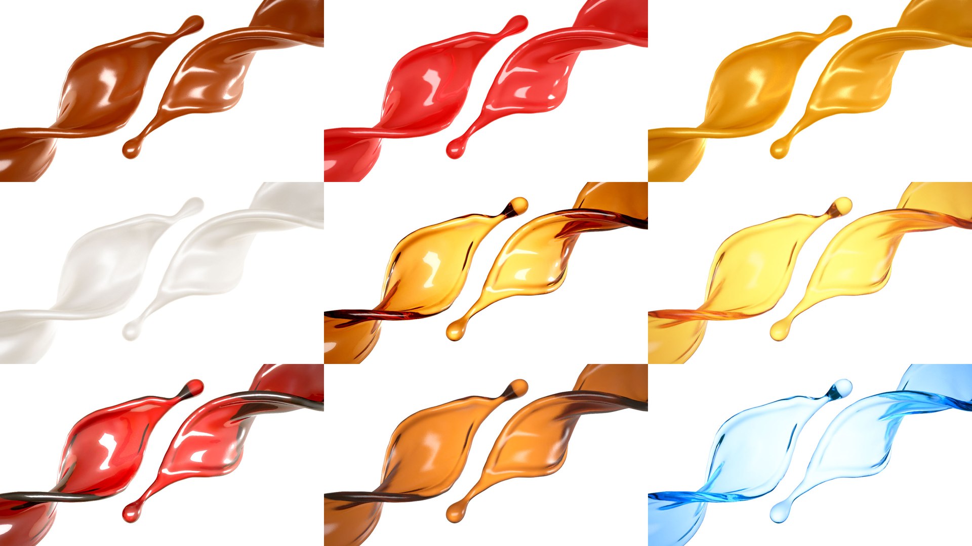 Splash Liquid Water Model - TurboSquid 1637794