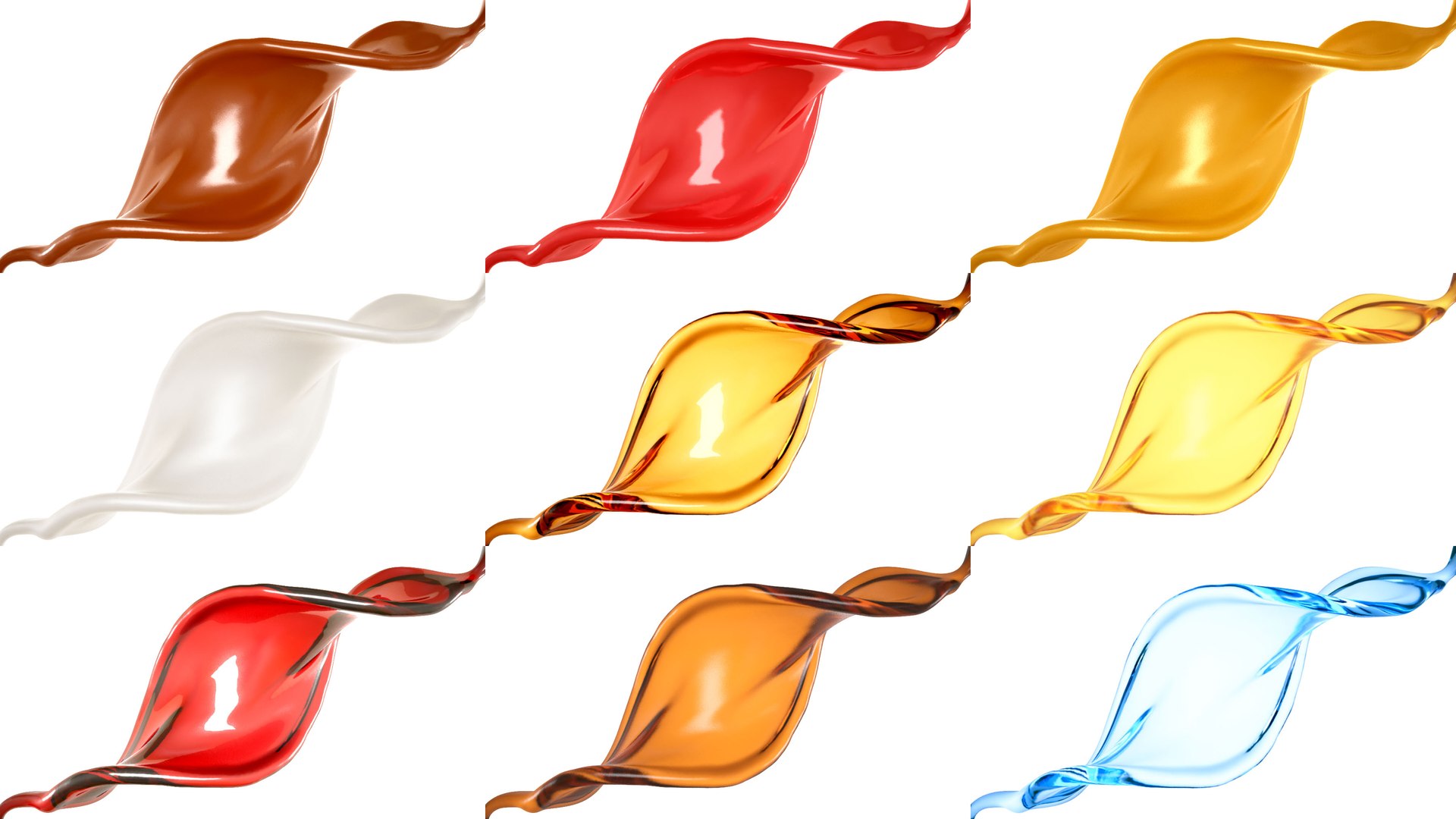 Splash Liquid Water Model - TurboSquid 1637794