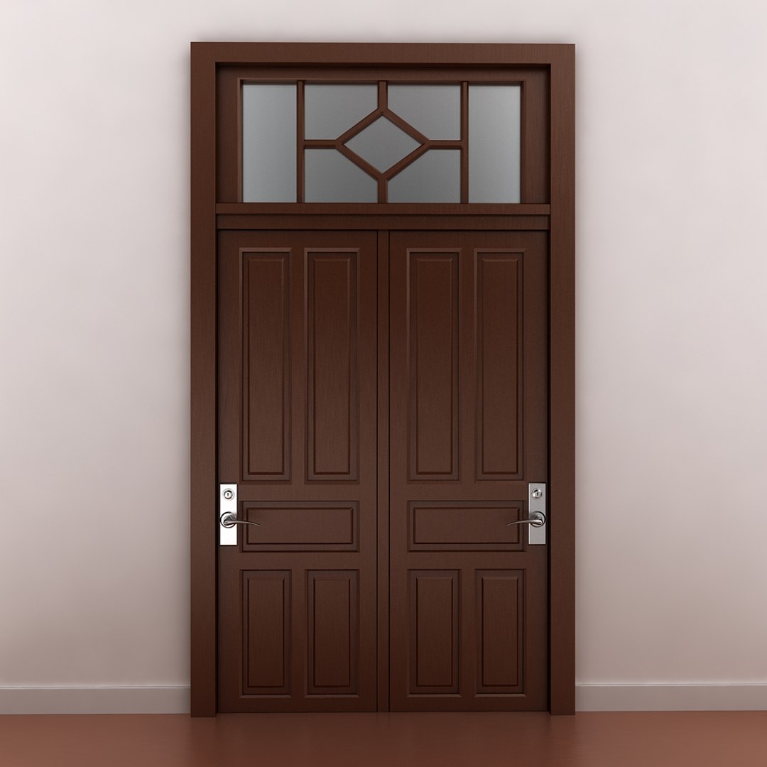 3d door scene