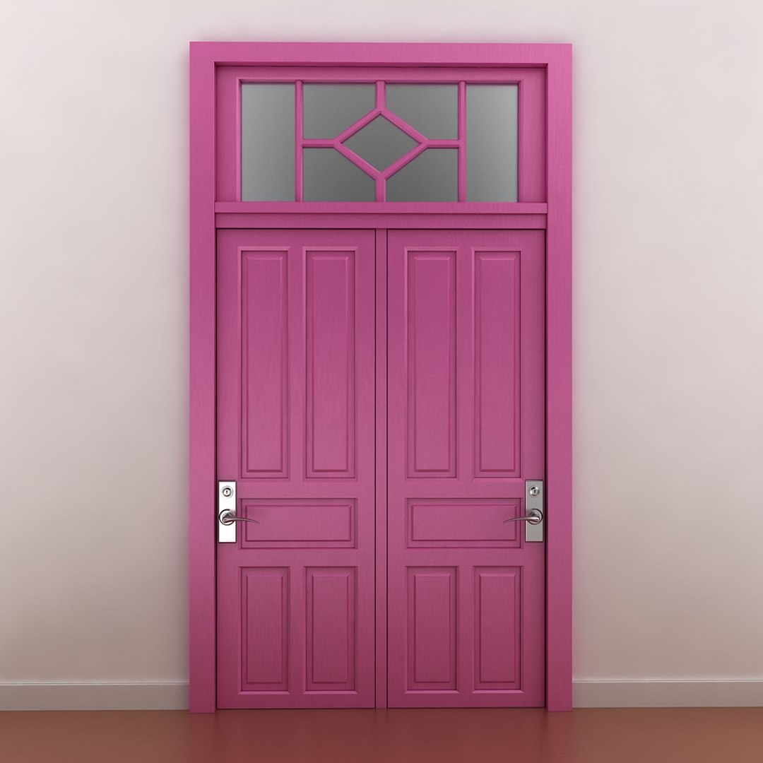 3d door scene