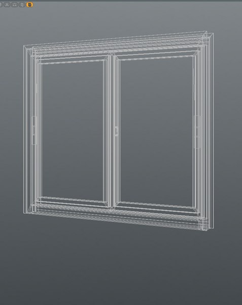 3D plastic window - TurboSquid 1520289