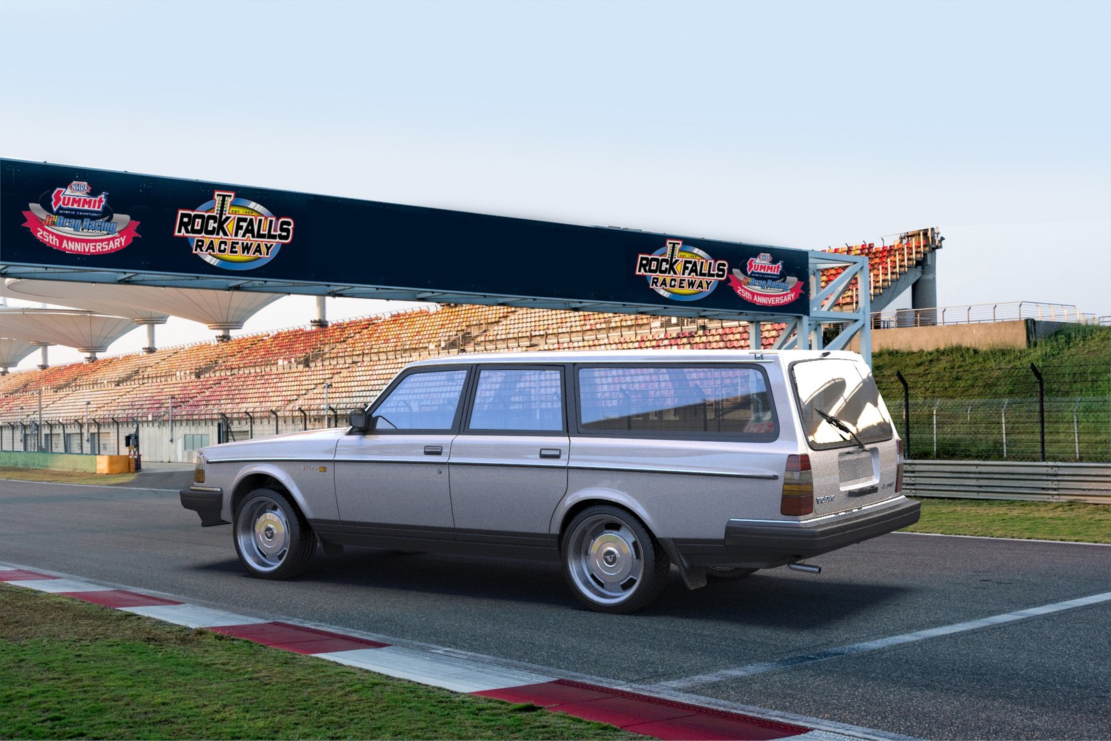 3D Volvo 245 1990 Model - TurboSquid 1973517