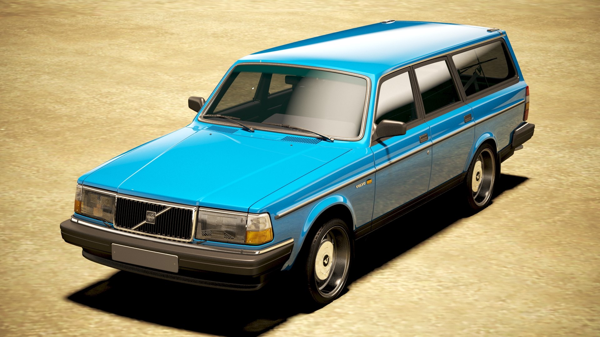 3D Volvo 245 1990 Model - TurboSquid 1973517