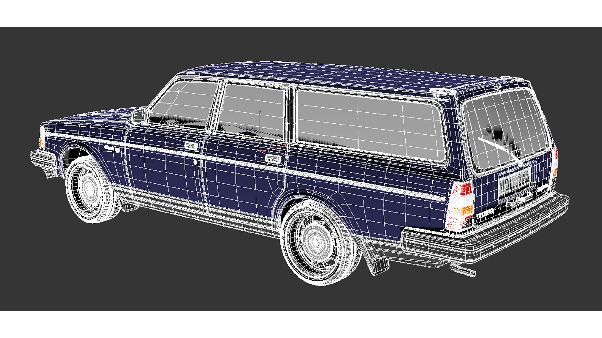 3D Volvo 245 1990 Model - TurboSquid 1973517