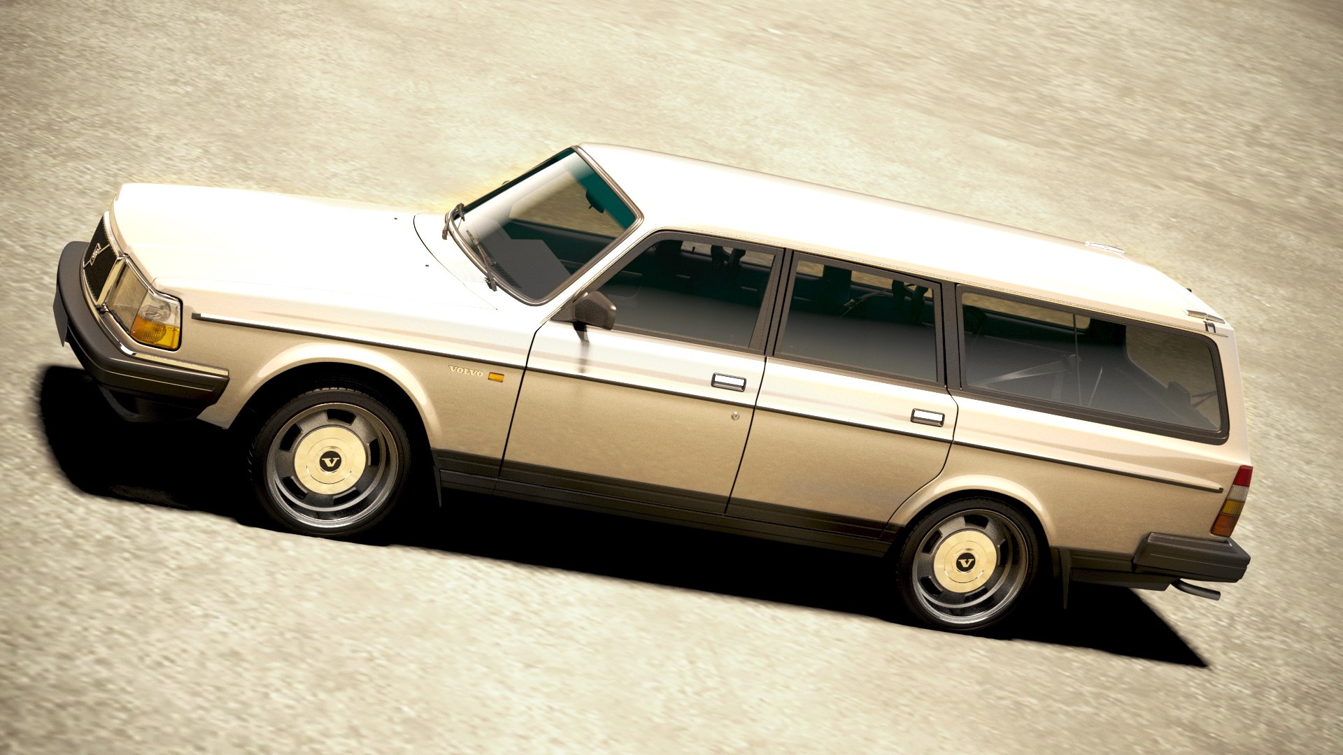 3D Volvo 245 1990 Model - TurboSquid 1973517