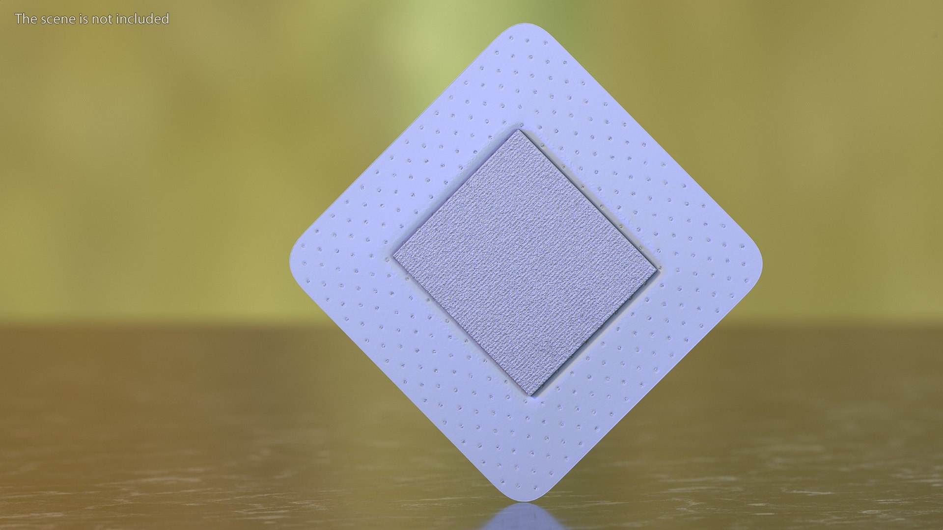 Square Band Aid For Kids 3D Model - TurboSquid 1940399