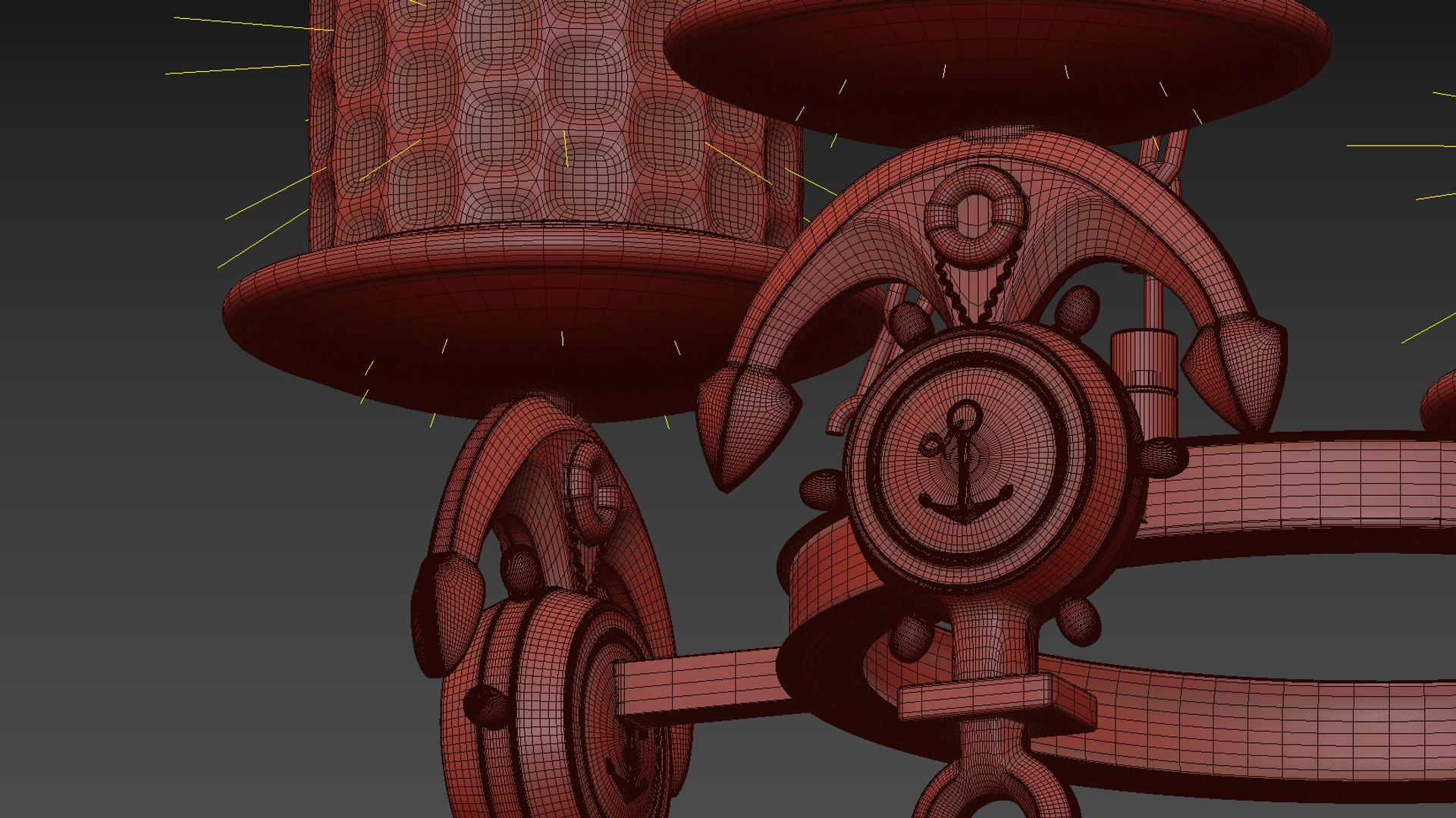 Ceiling Adjustable Flared 3D Model - TurboSquid 1554293