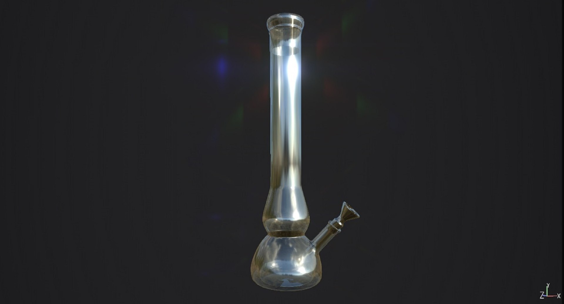 Bong Type 2 3D Model - TurboSquid 1921503