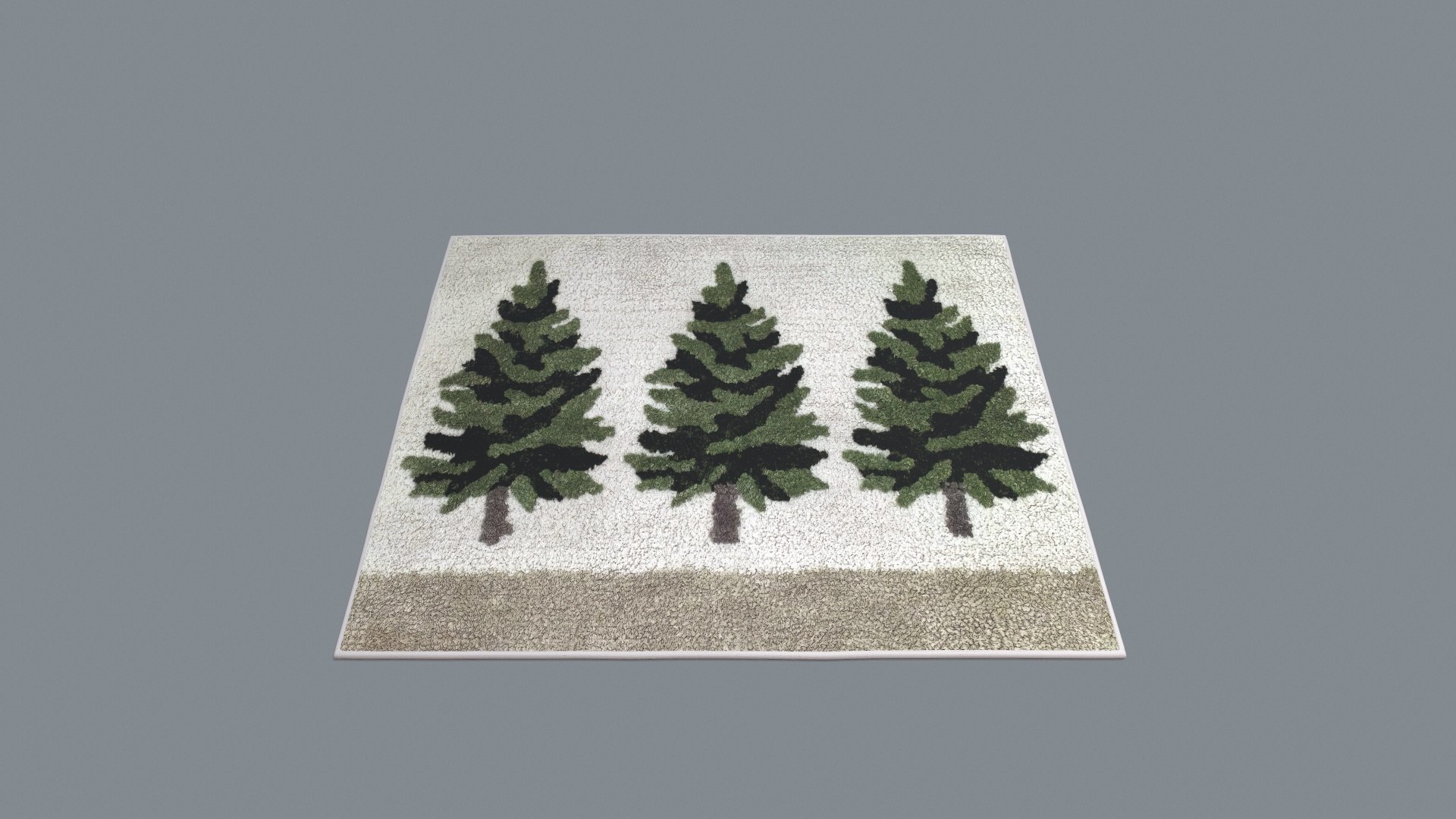 Bath Mat 3D Model - TurboSquid 2261841