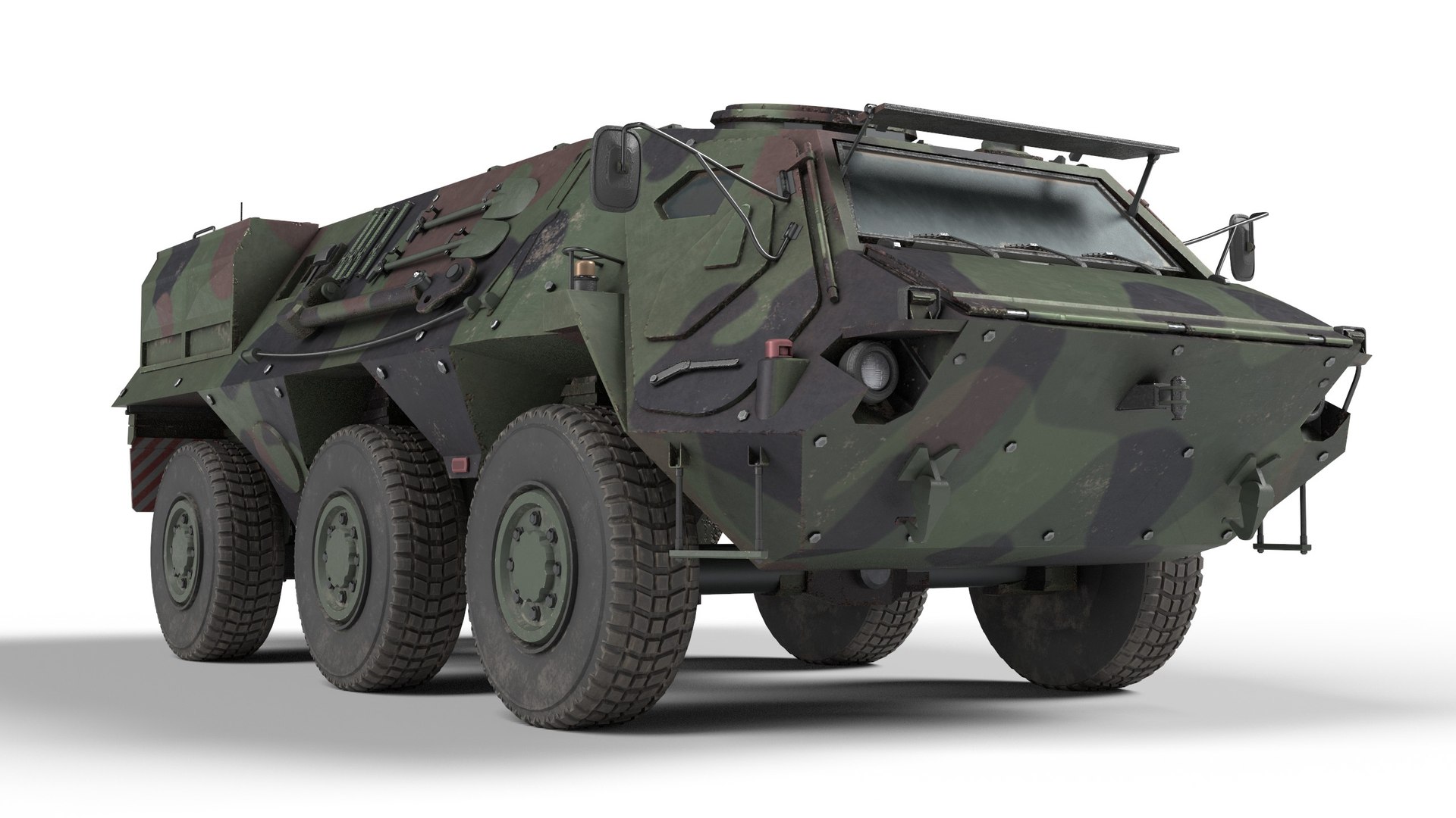 3D Model TPz Fuchs Armoured Carrier - TurboSquid 2241178
