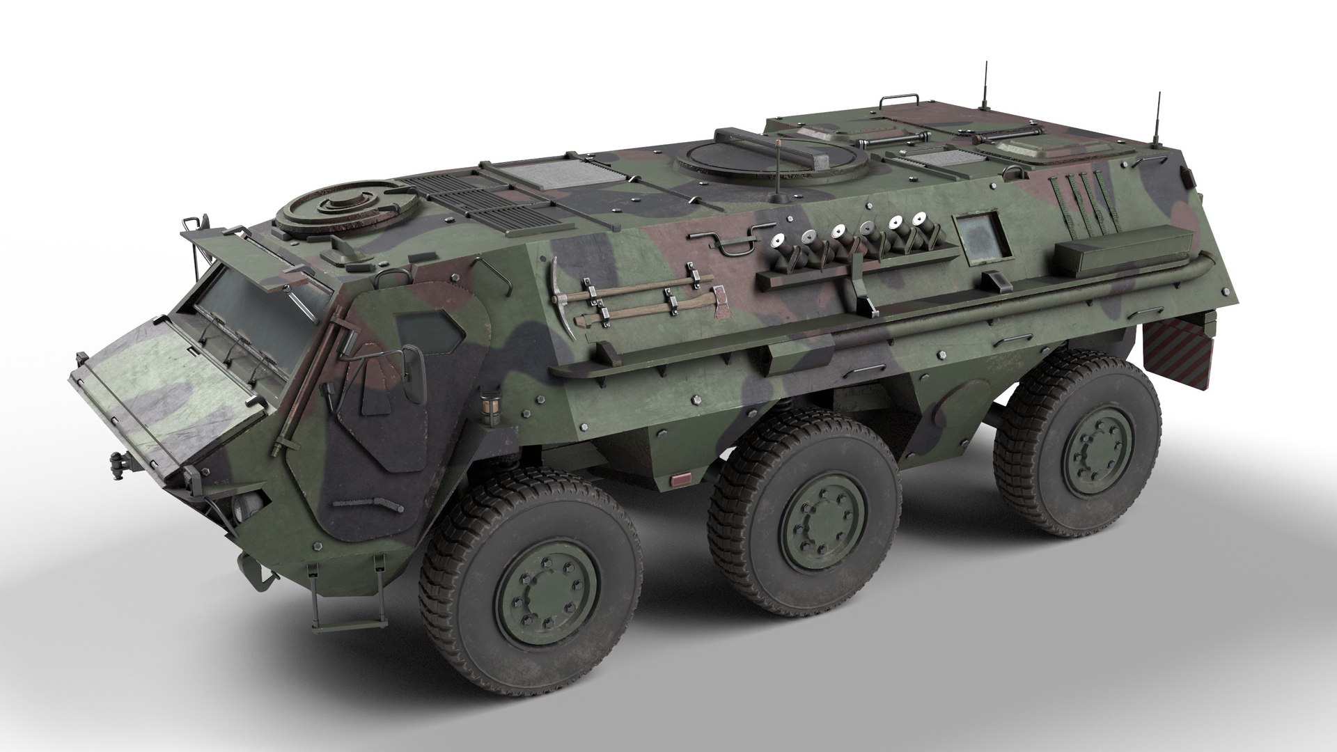 3D Model TPz Fuchs Armoured Carrier - TurboSquid 2241178