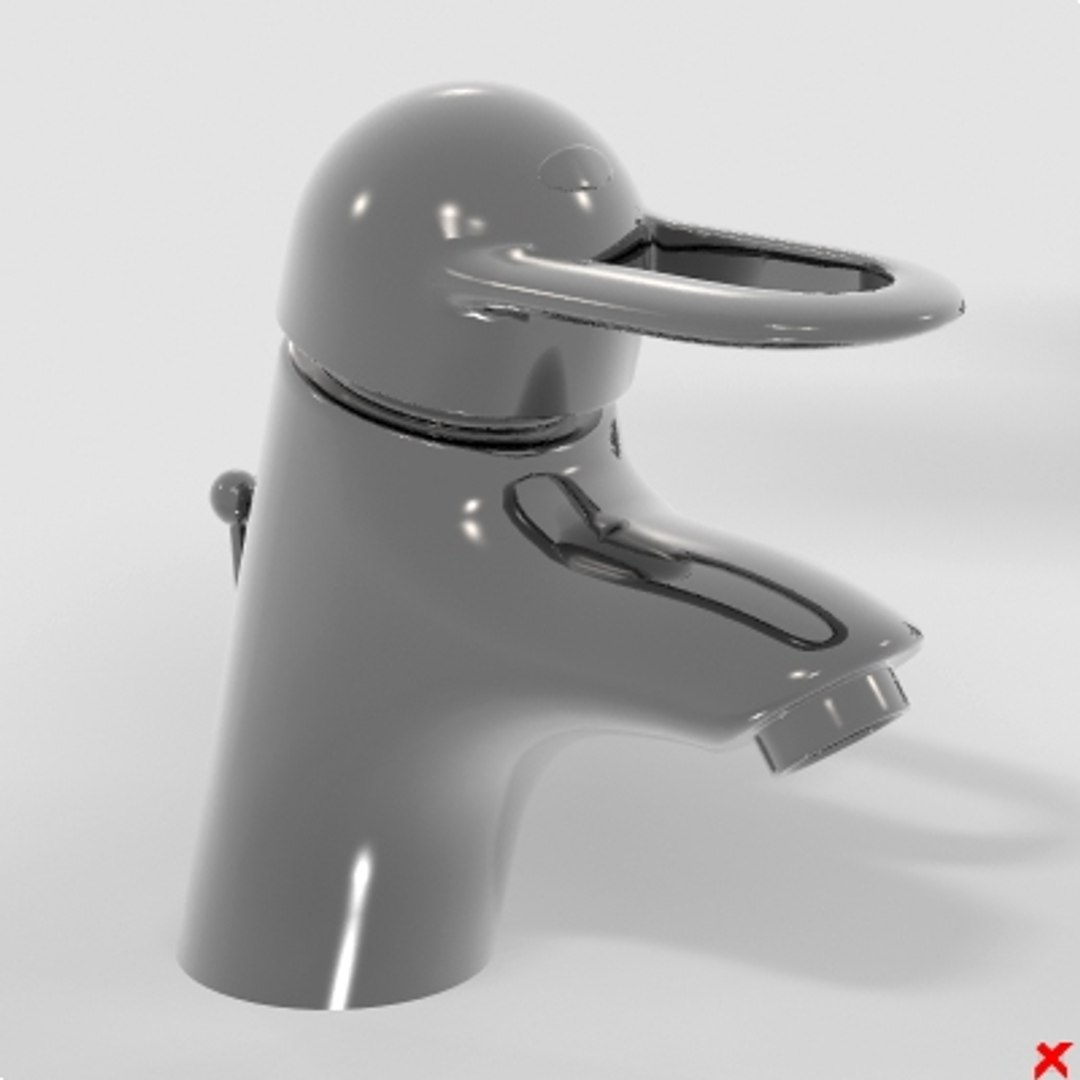 3d model faucet