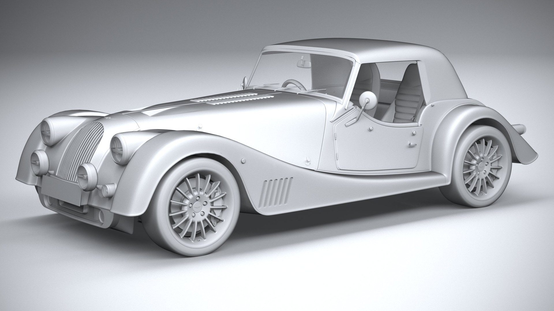 3D model Morgan Plus 6 2023 - TurboSquid 2001086