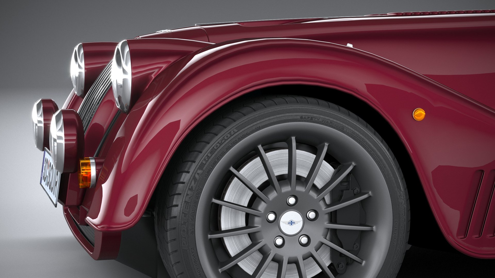 3D Model Morgan Plus 6 2023 - TurboSquid 2001086