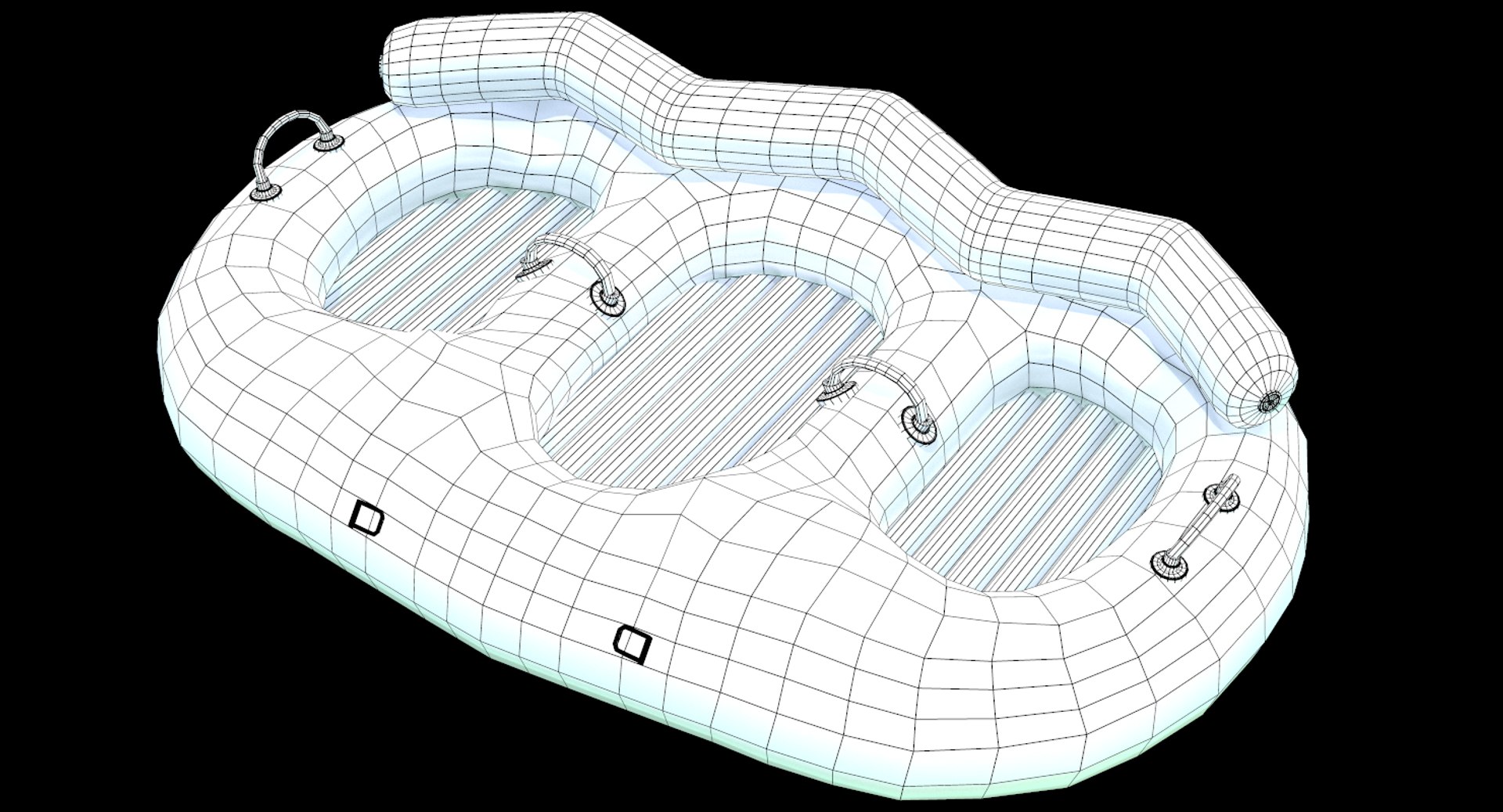 3D Water Pill Attraction Model - TurboSquid 1377317