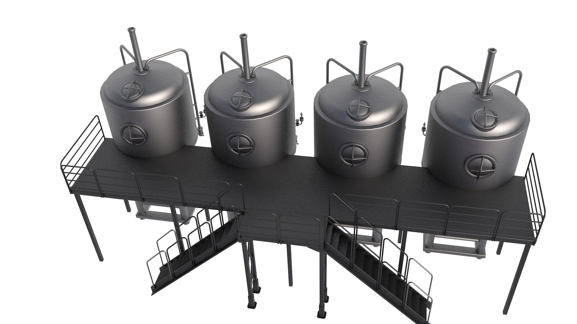 3D Brewery Fermentation Tank - TurboSquid 2432530