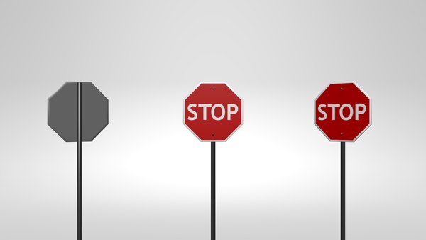 modelo 3d Stop Sign - TurboSquid 1976408