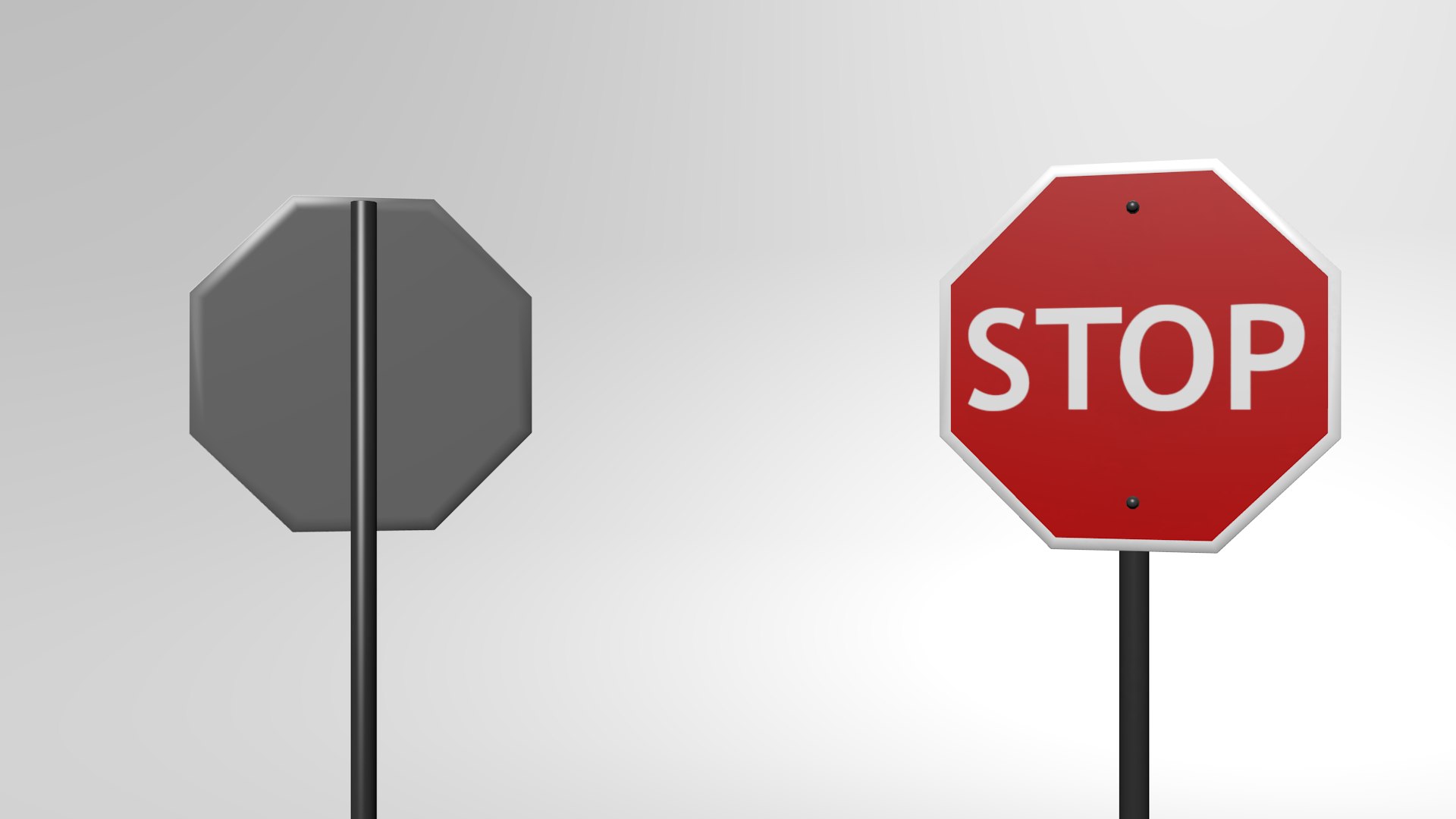Stop Sign 3D Model - TurboSquid 1976408