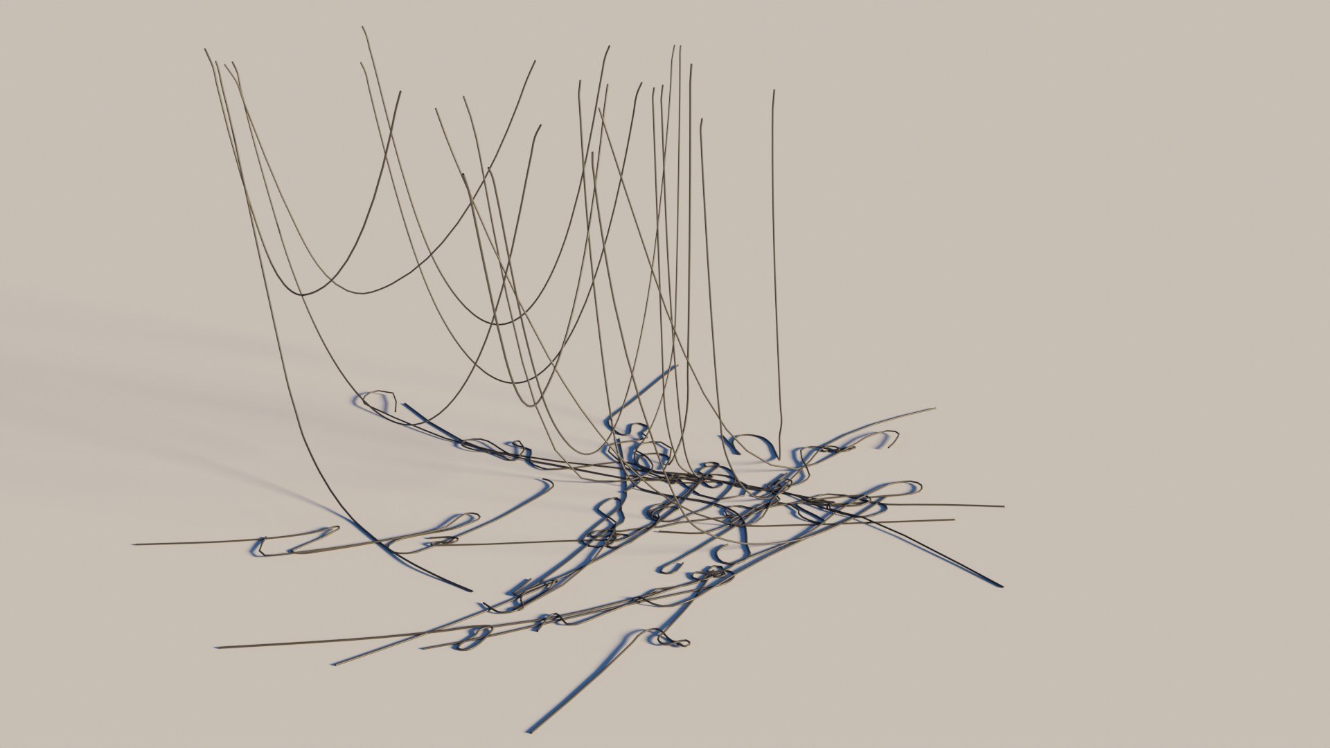 3D Well Made 3d Cables And Wires Low-poly 3D Model - TurboSquid 1968271