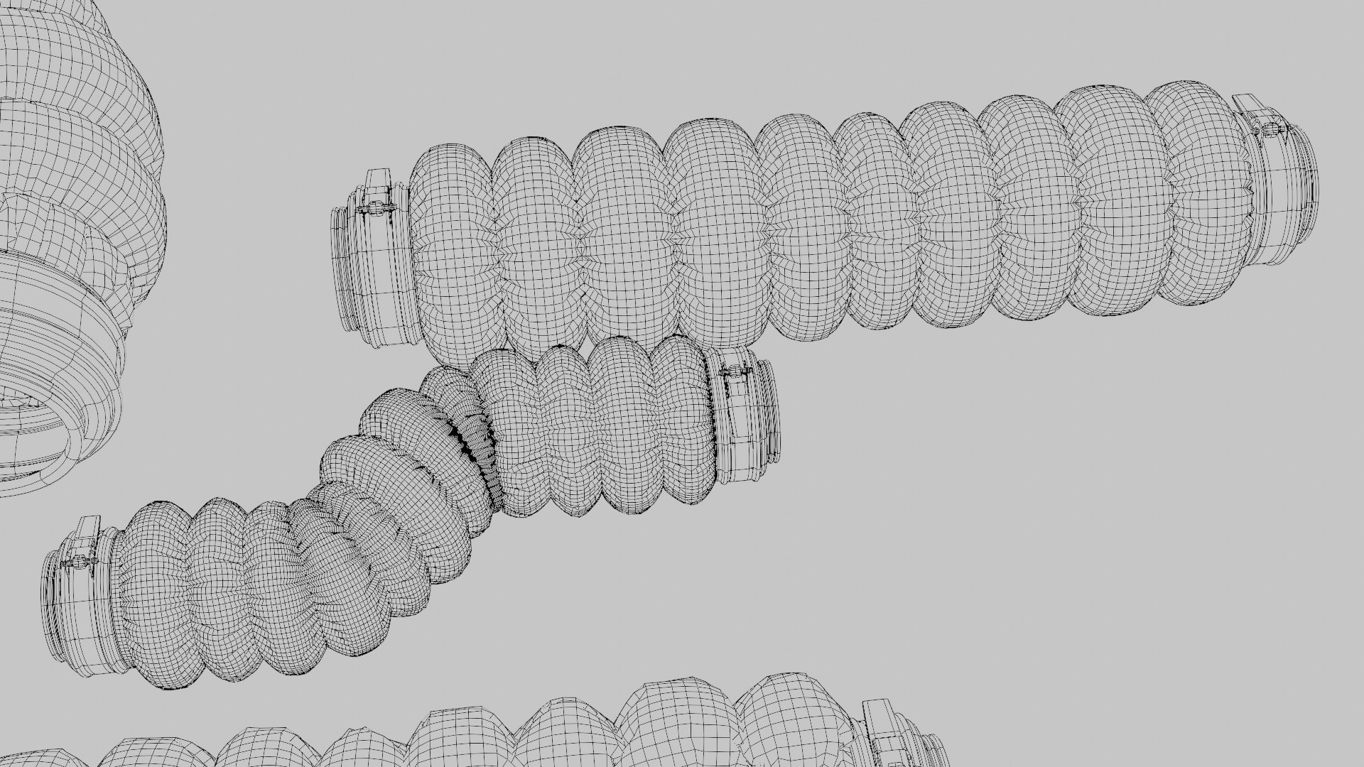 3D Well Made 3d Cables And Wires Low-poly 3D Model - TurboSquid 1968271