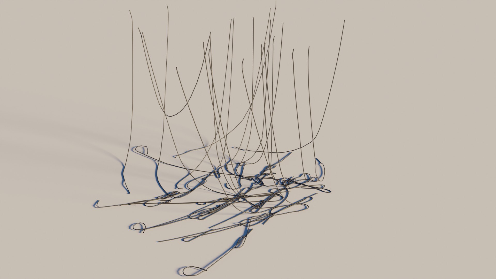 3D Well Made 3d Cables And Wires Low-poly 3D Model - TurboSquid 1968271