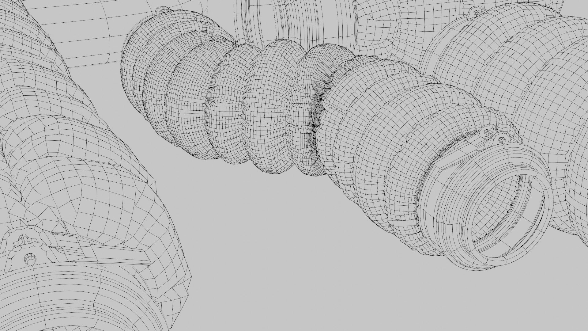 3D Well Made 3d Cables And Wires Low-poly 3D Model - TurboSquid 1968271