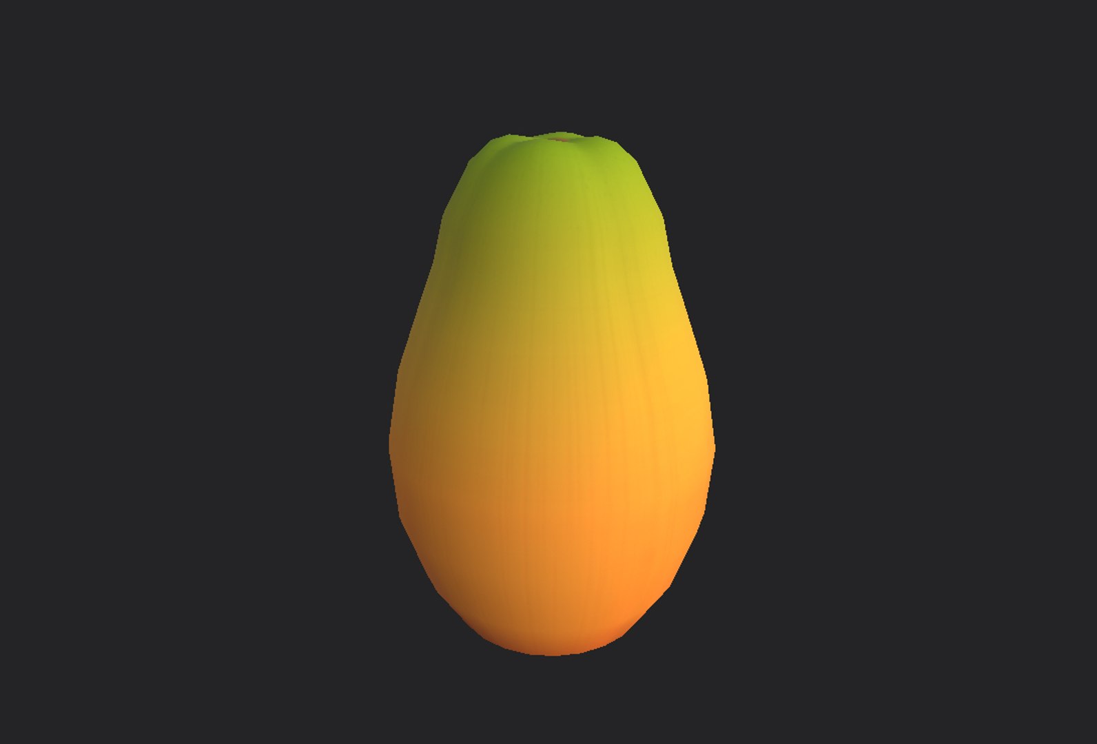 3D Papaya Cartoon - TurboSquid 1494516