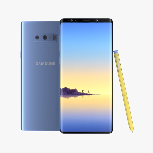Samsung galaxy note 9 3D model - TurboSquid 1318062