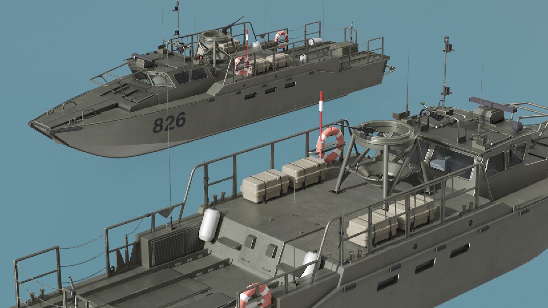 Sweden CB90 Class Combat Boat Rigged For Cinema 4D Model - TurboSquid ...