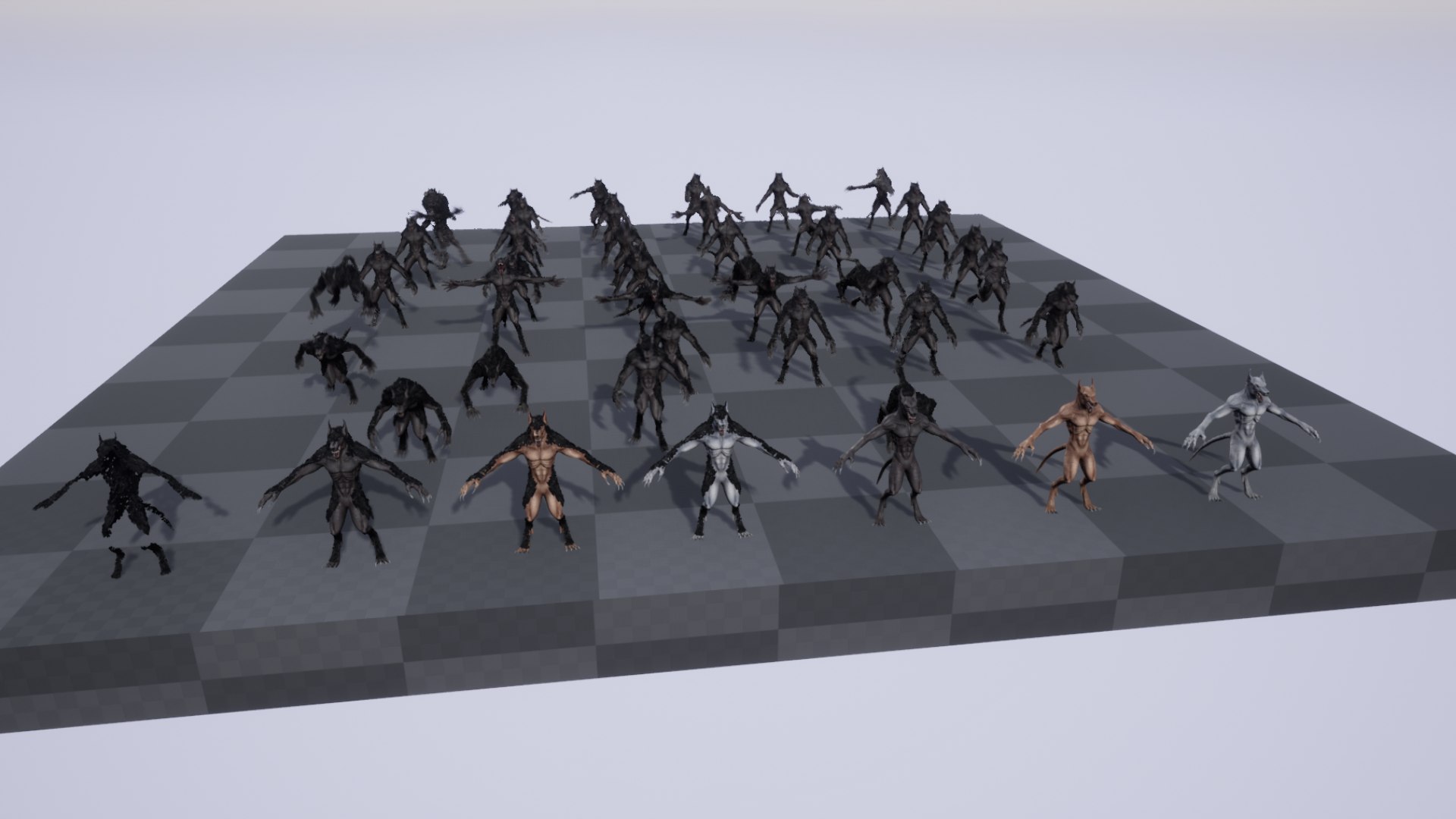 Evil werewolf model - TurboSquid 1918603