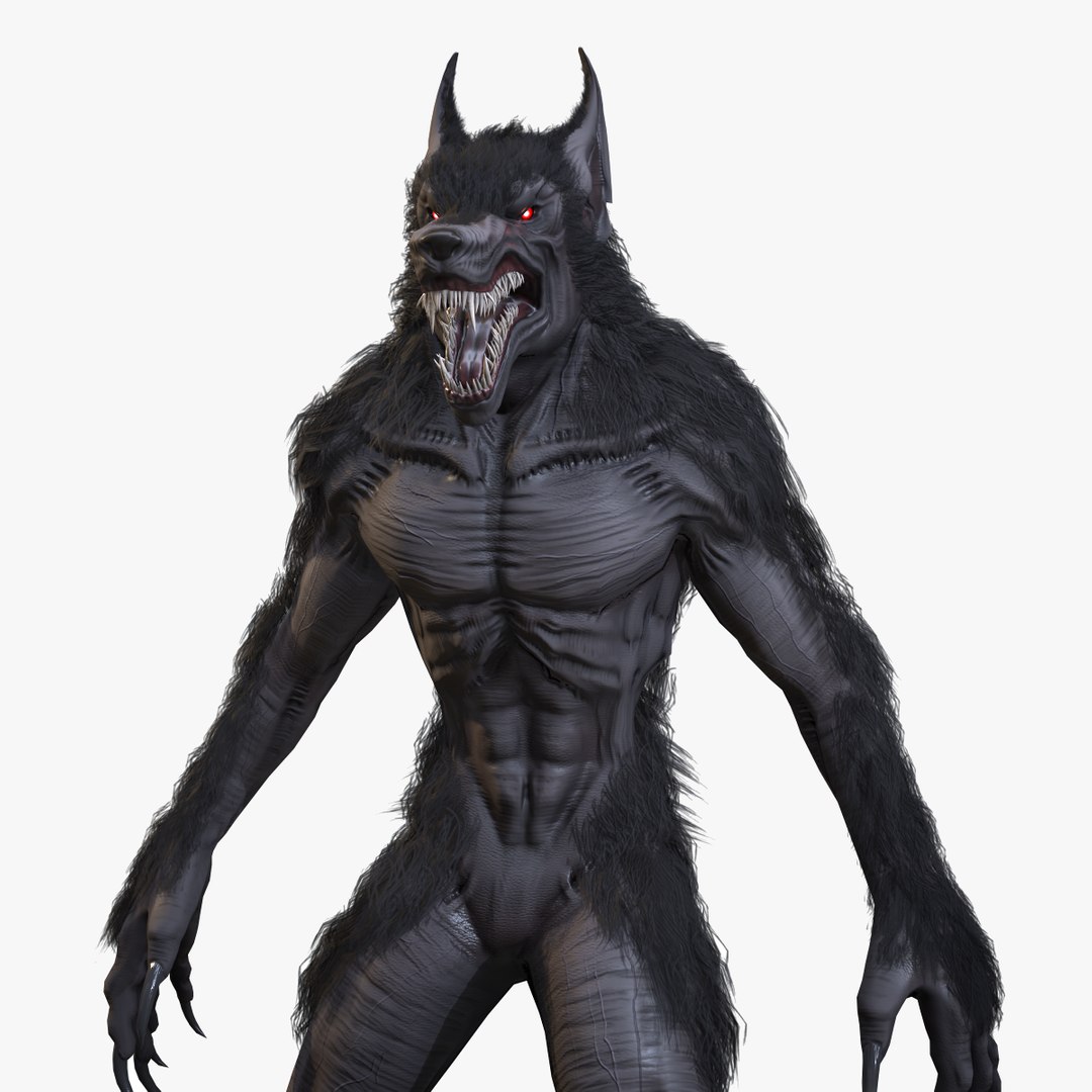 Evil werewolf model - TurboSquid 1918603