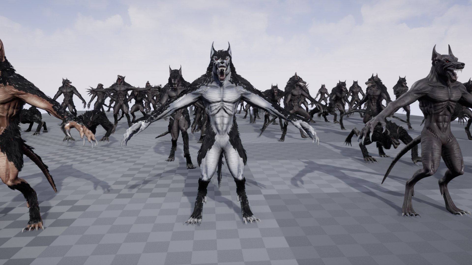 Evil werewolf model - TurboSquid 1918603