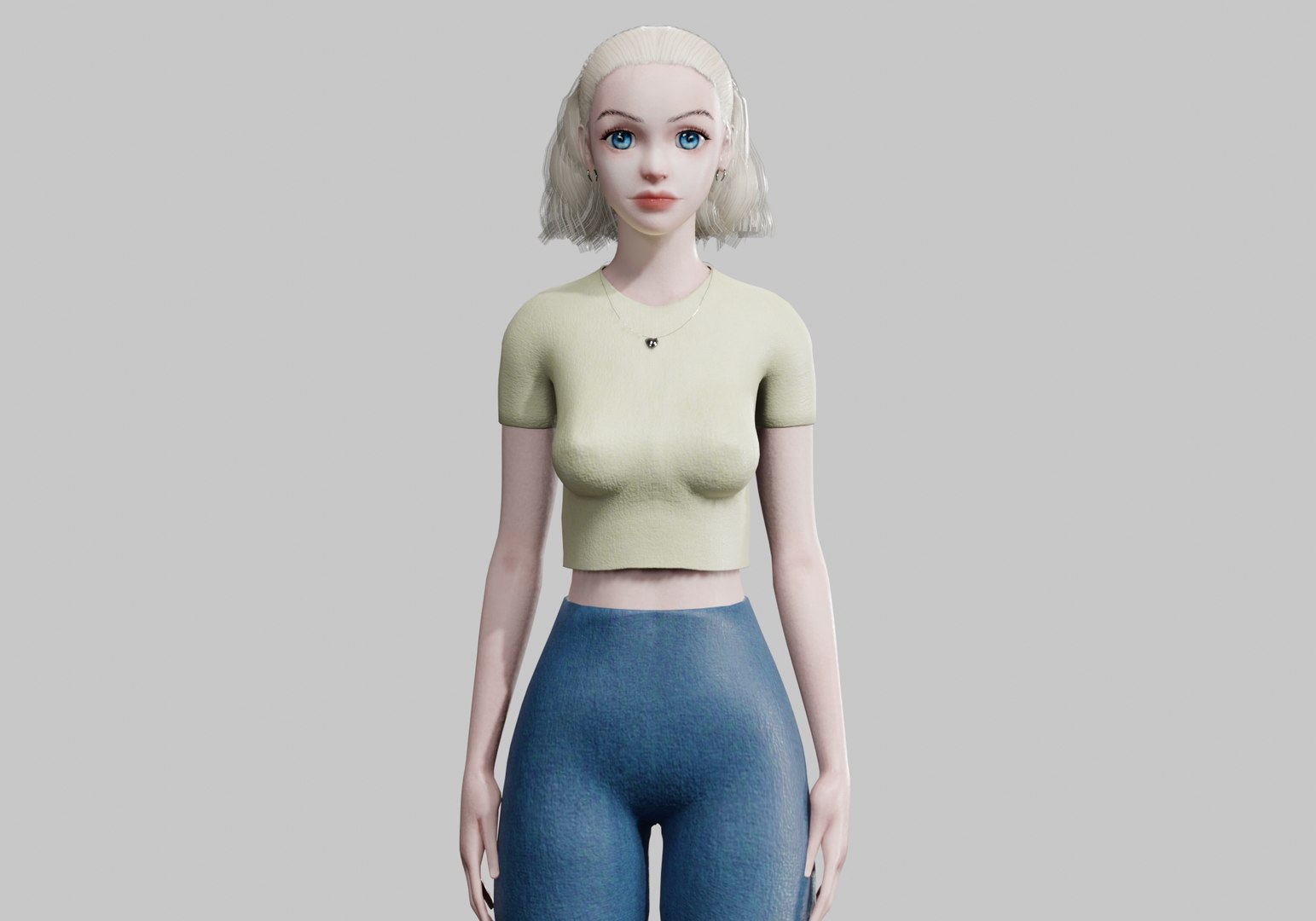 Pretty Cool Woman V26115 3D Model - TurboSquid 2278041