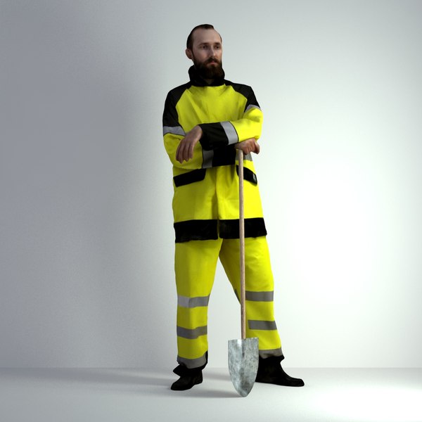 3D scanned man 014 - TurboSquid 1196398