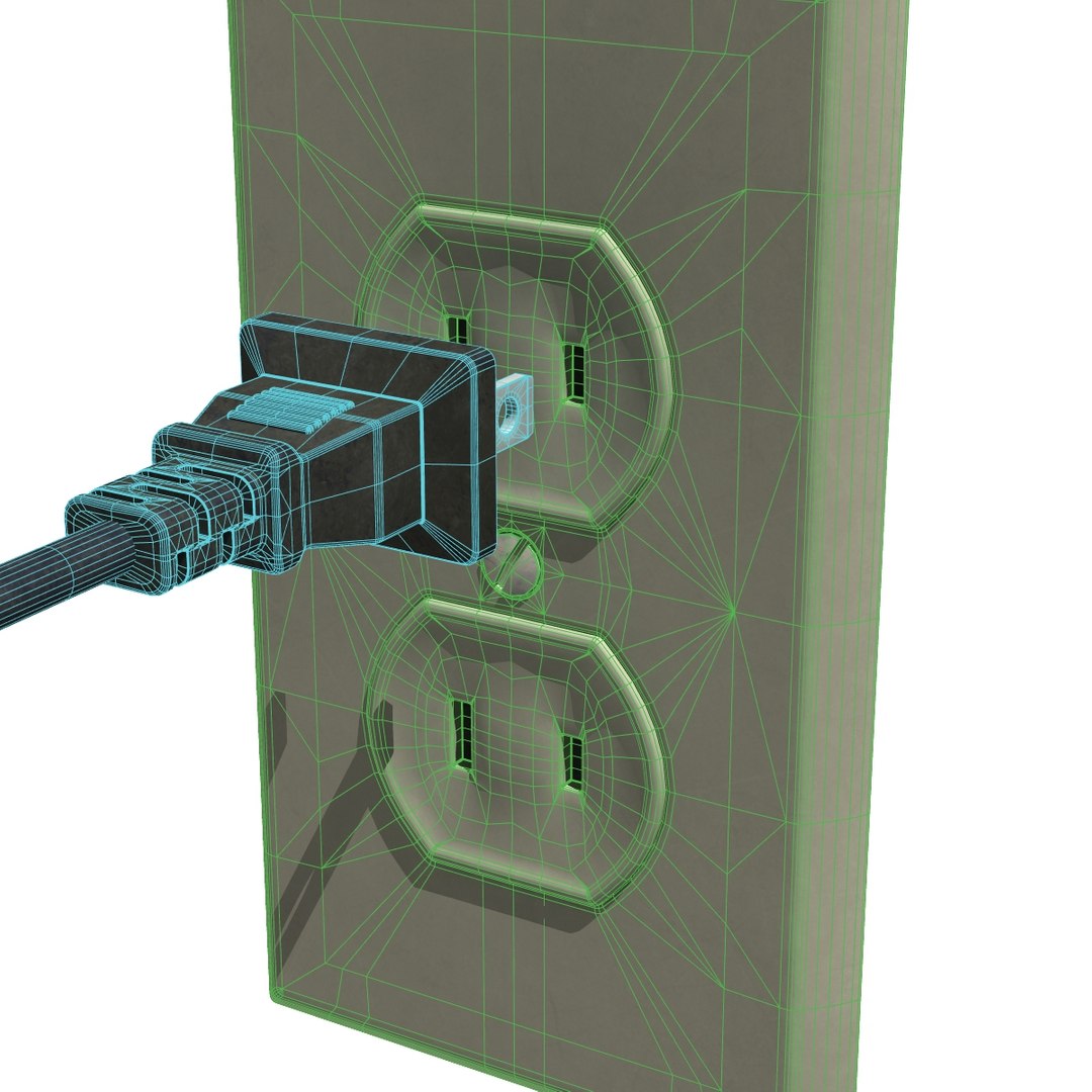 3D Plug Socket Model - TurboSquid 1361144