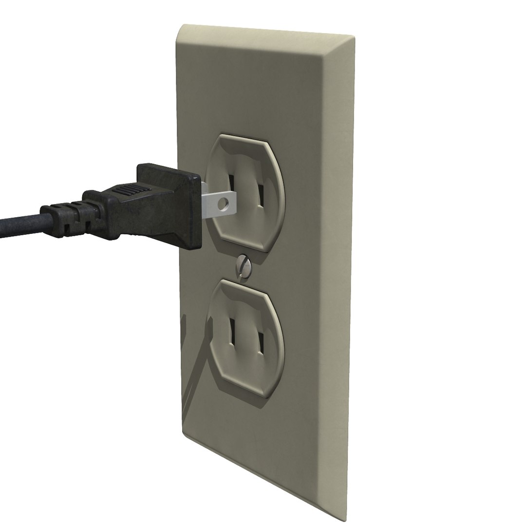 3D Plug Socket Model - TurboSquid 1361144