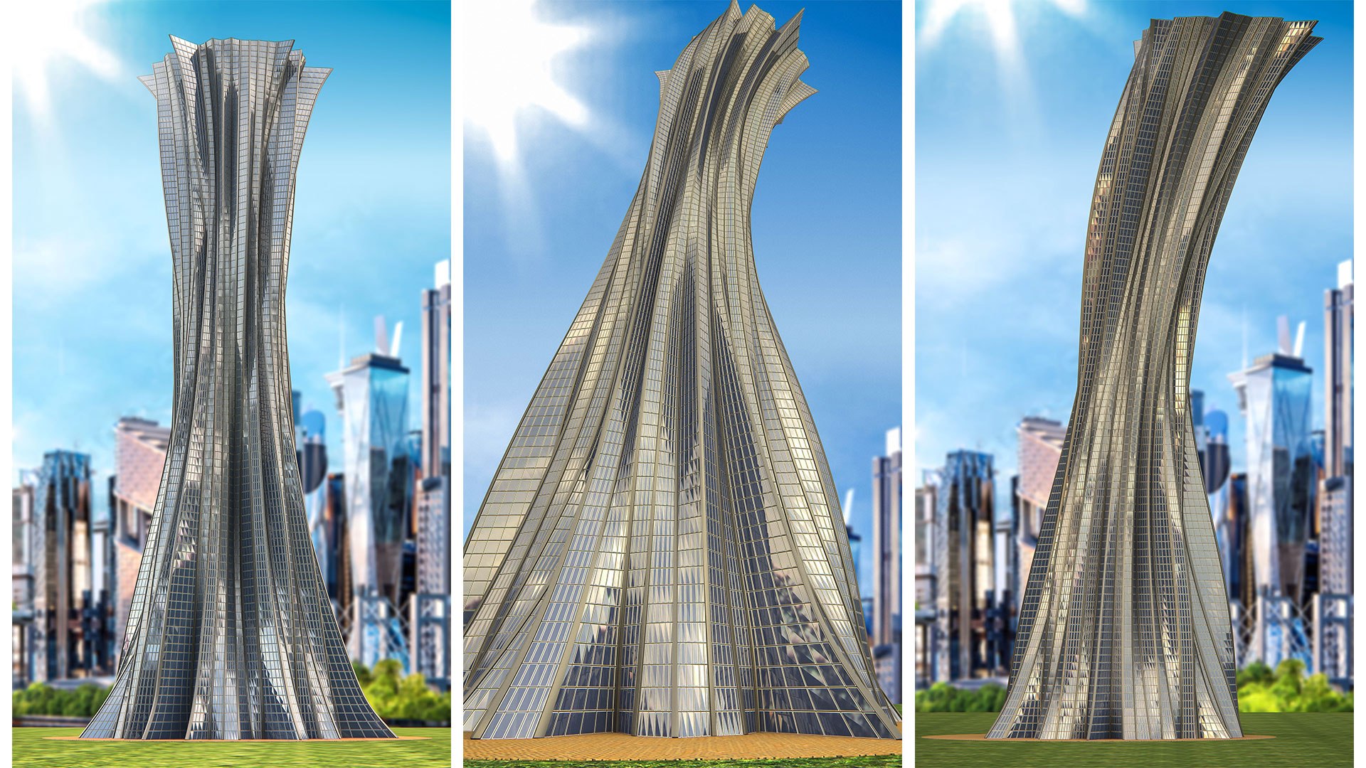 Organic Building 3D Model - TurboSquid 1932098