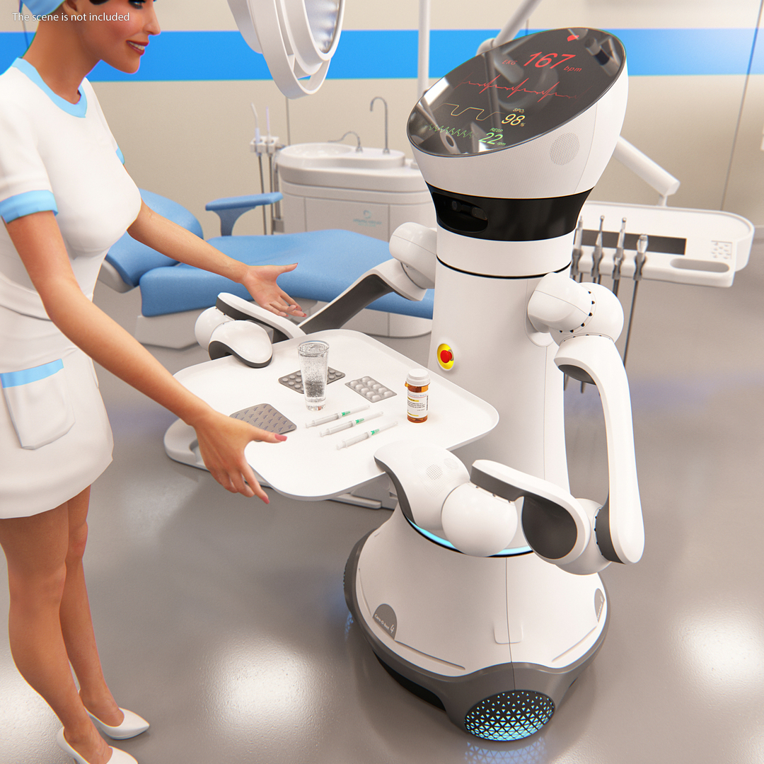 modelo 3d Careobot 4 con Medicina - TurboSquid 1602865