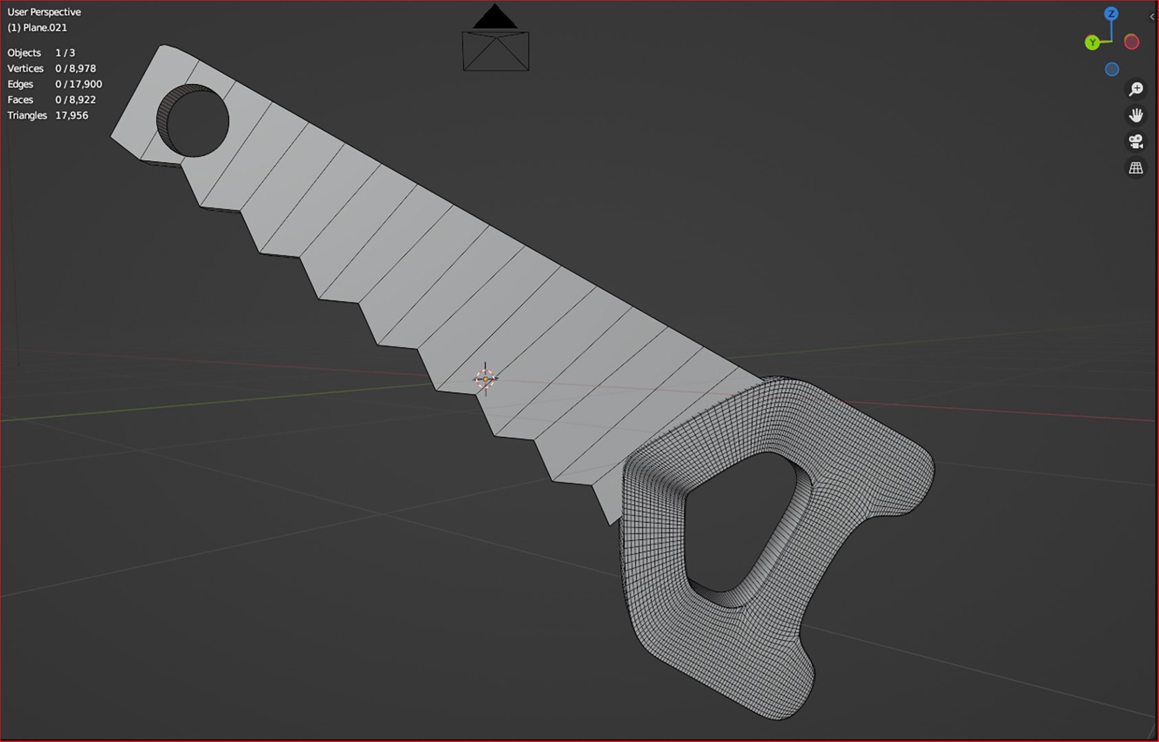 3D 3D Hand Saw In Model - TurboSquid 2045305